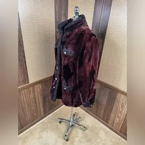 Utex | Jackets & Coats | Vintage Utex For Laura Dyed Sheared Beaver ...